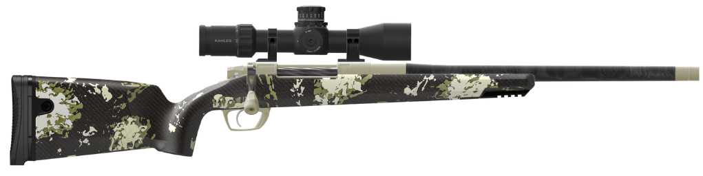 Gunwerks Clymr Rifle System. 6.5 PRC Halo green carbon 20" & Kahles ...