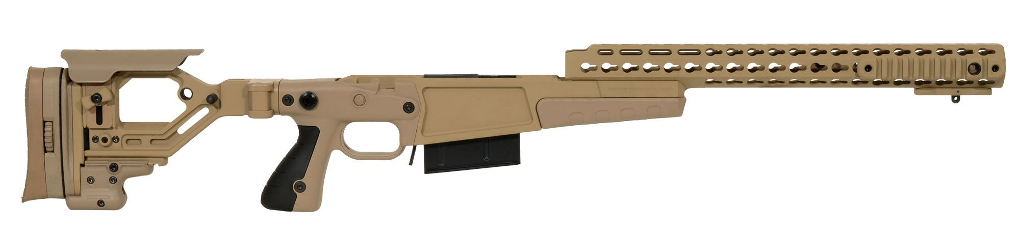 Accuracy International AX AICS Chassis REM 700 LA .300 WIN 16" forend ...