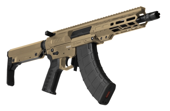 Banshee Rifle Mk47, 8" 7.62x39mm Coyote Tan for sale! - EuroOpticAfrica ...
