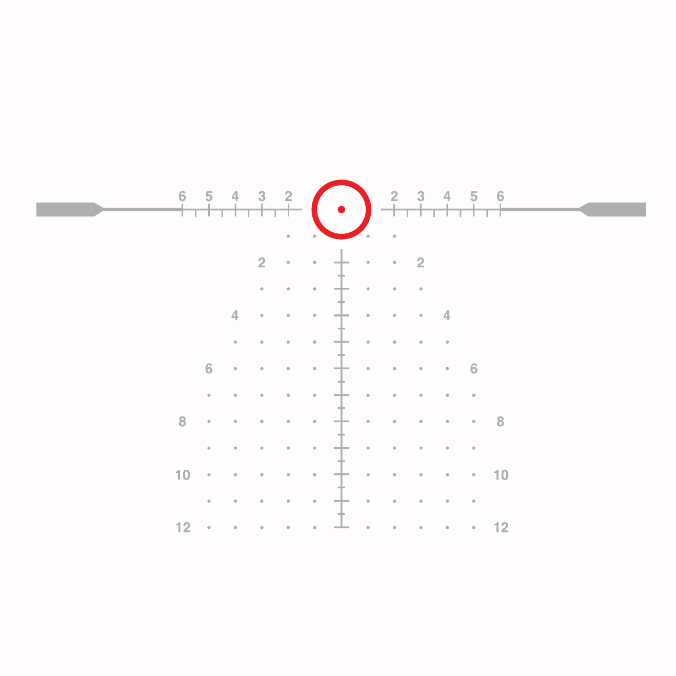 Eotech Vudu sight. 1-10 x 28 FFP. Reticle SR-5 (MRAD) with Daylight ...
